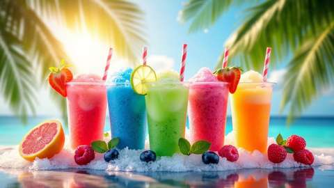 What Is a Frozen Slushy Drink Called? - Blender Adviser